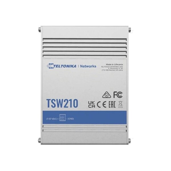 Teltonika 8 Port Switch 2 Sfp Ports Unmanaged TSW210 | Zoro